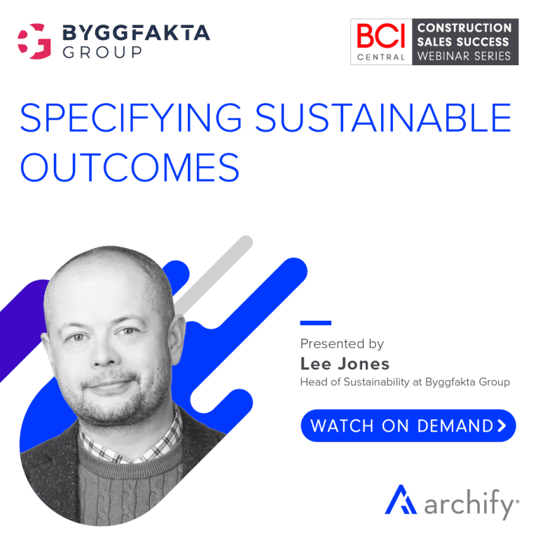 Connecting your Marketing & Sales Strategy to the Specification Process